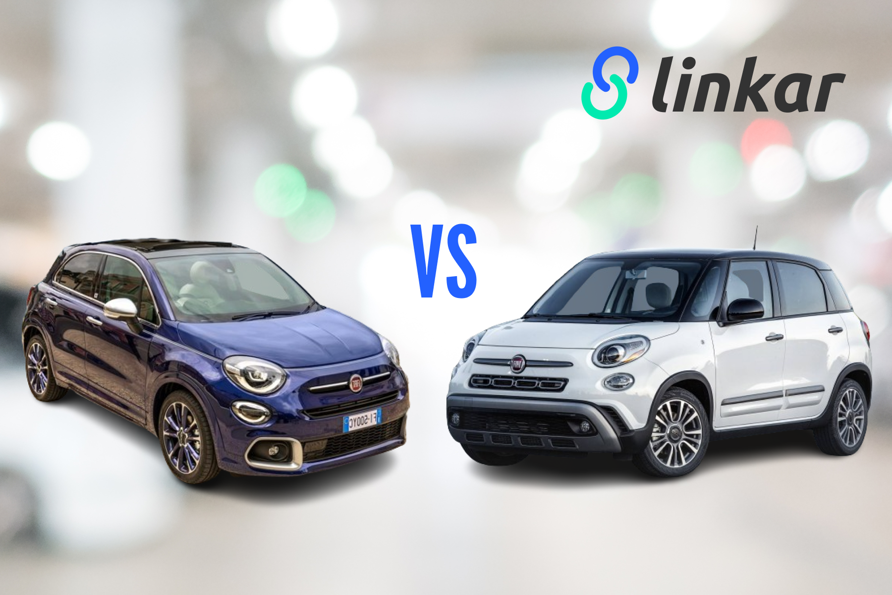 Fiat 500x vs Fiat 500l : le comparatif | Linkar